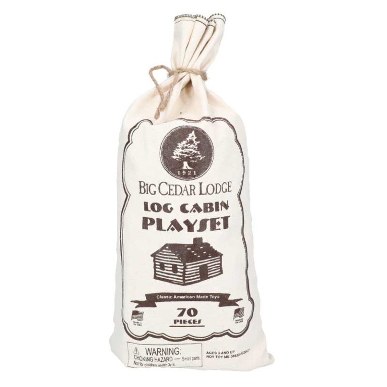 Big Cedar Log Cabin Building Set – Shop Big Cedar