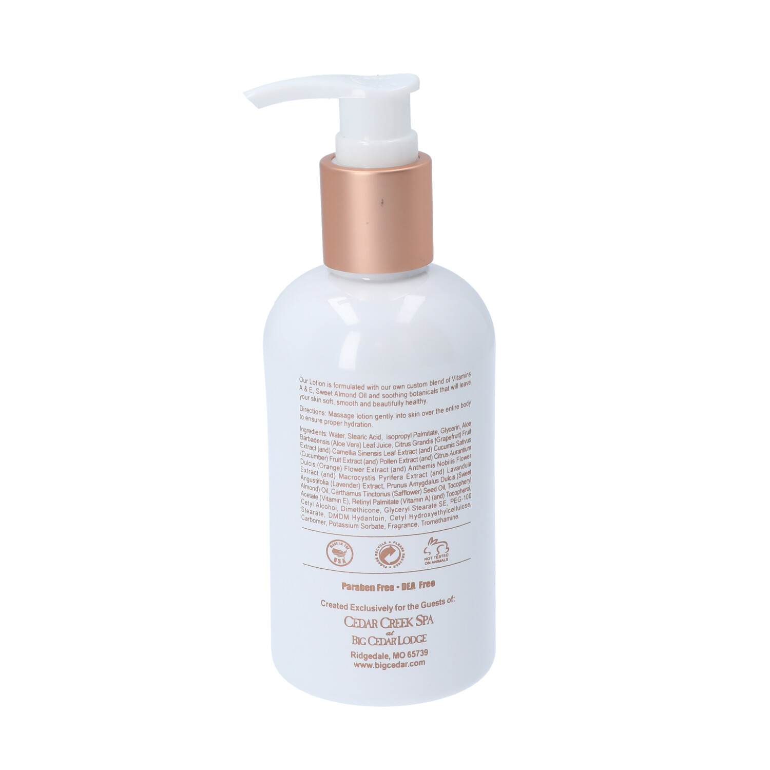 Cedar Creek Spa Body Lotion – Shop Big Cedar
