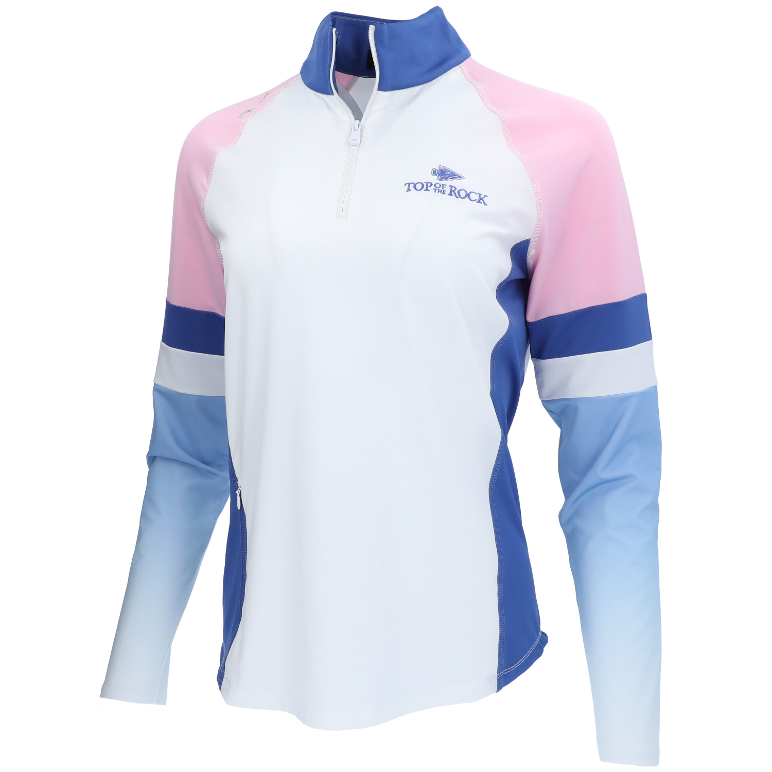 RALPH LAUREN Women’s Printed Airflow 1/4 Zip Pullover – Top of the Rock ...