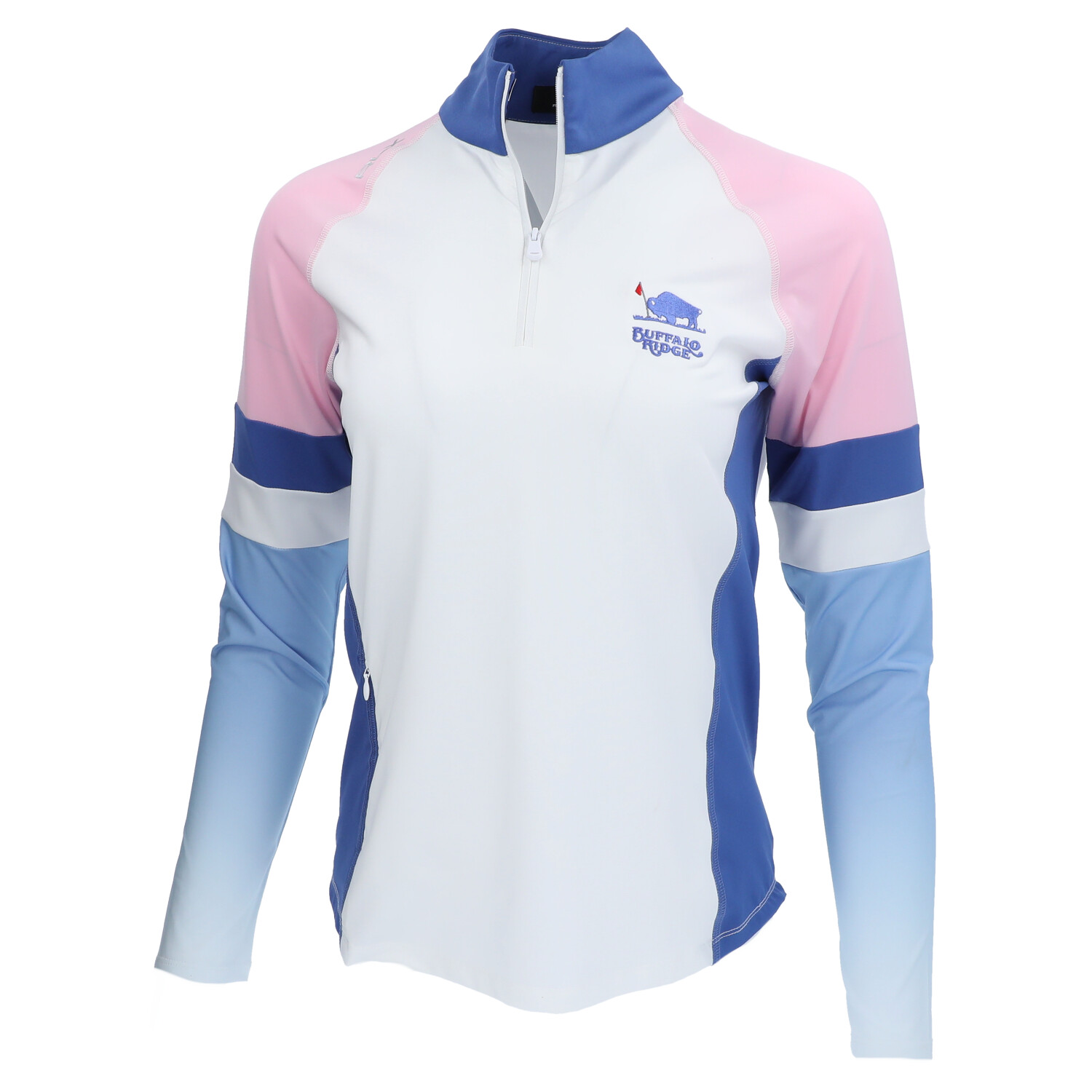 RALPH LAUREN Women’s Printed Airflow 1/4 Zip Pullover – Buffalo Ridge ...