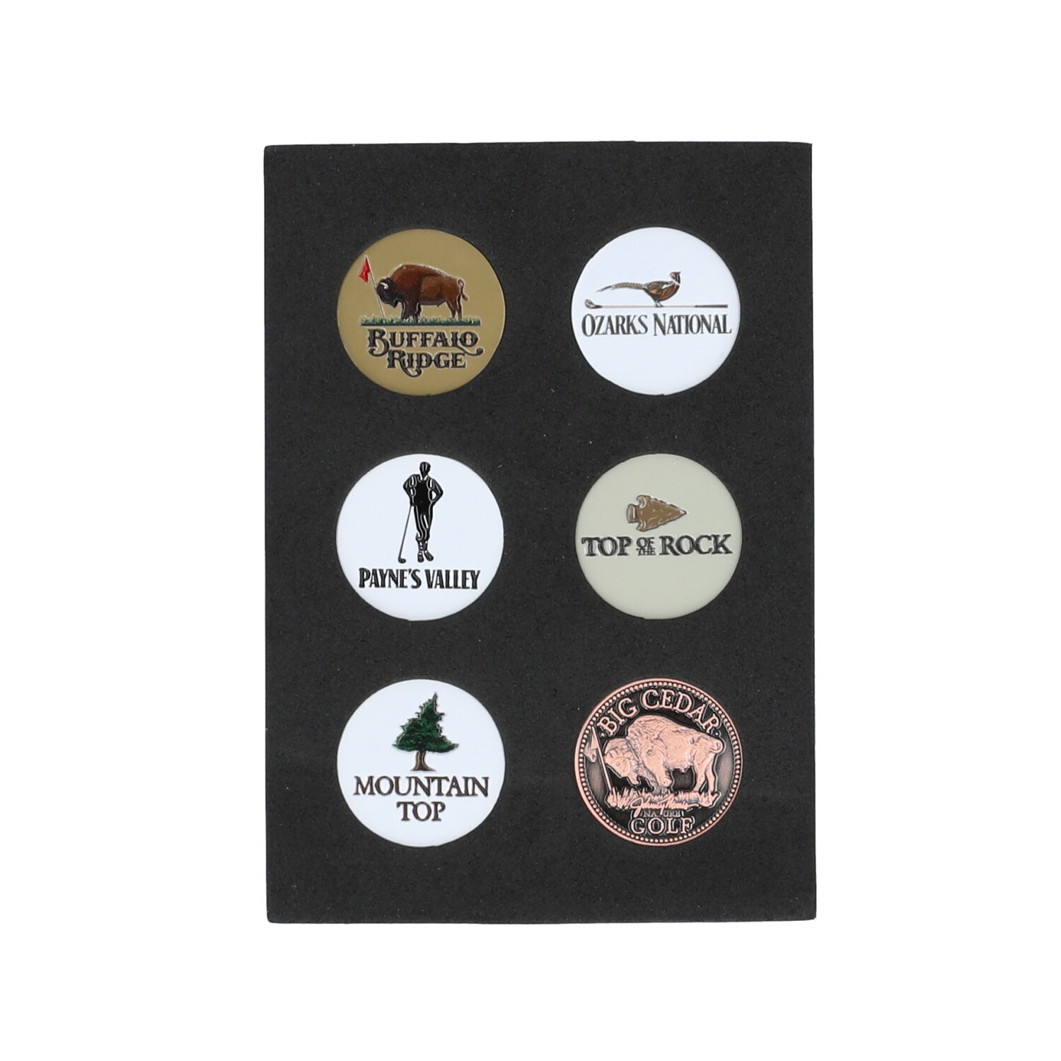 Big Cedar Golf Ball Marker Set – Shop Big Cedar