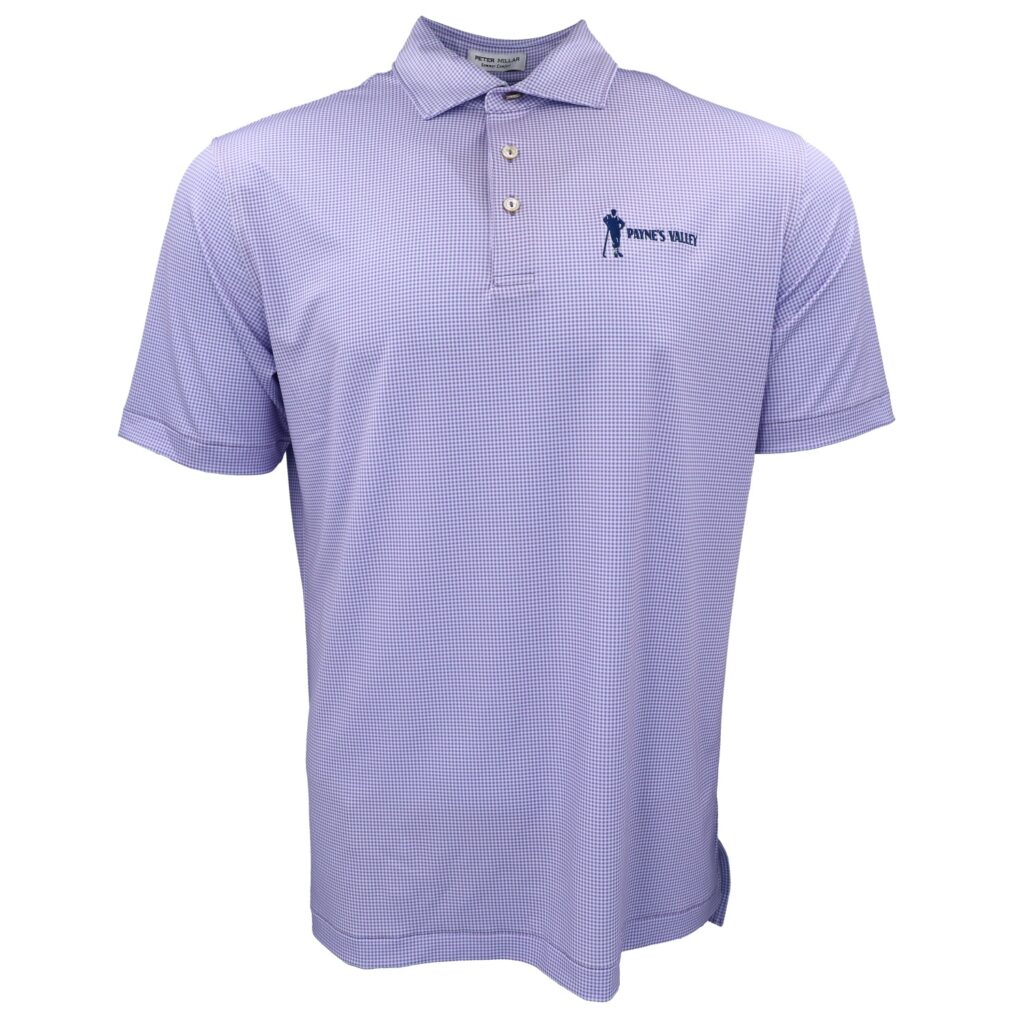 PETER MILLAR Payne’s Valley Gingham Perf Polo – Shop Big Cedar