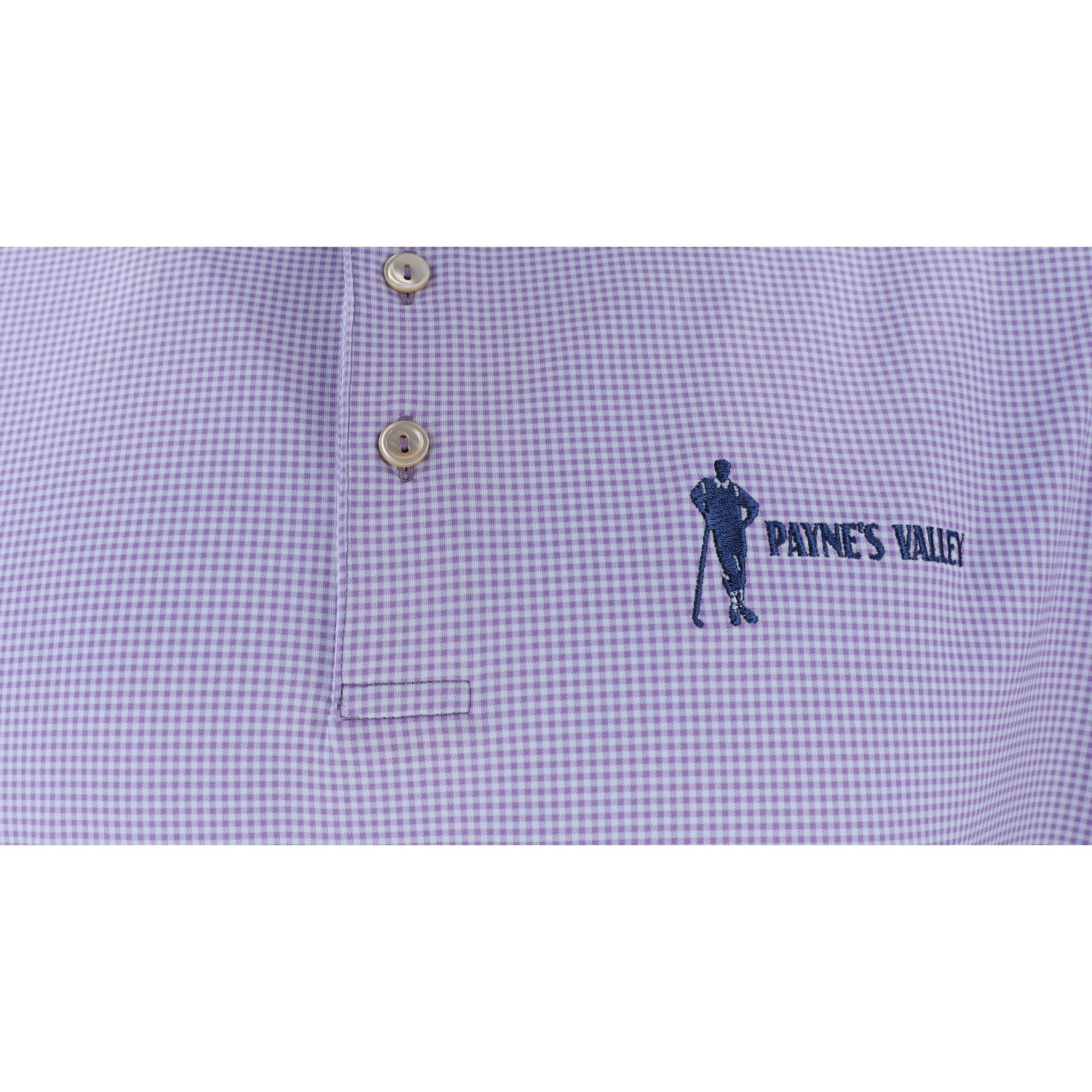 PETER MILLAR Payne’s Valley Gingham Perf Polo – Shop Big Cedar